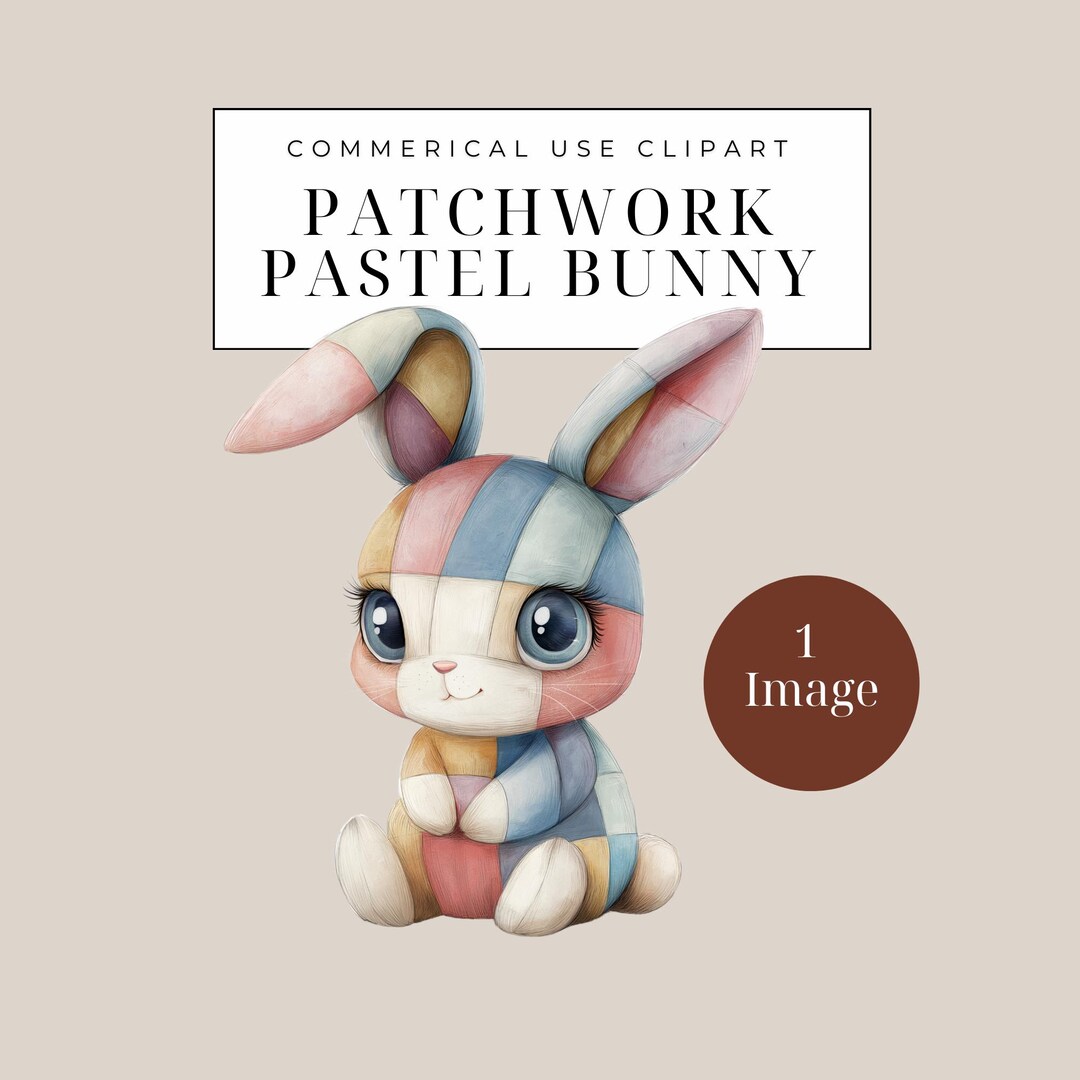 Watercolor Pastel Bunny Easter Clipart - Easter-themed Attire ...