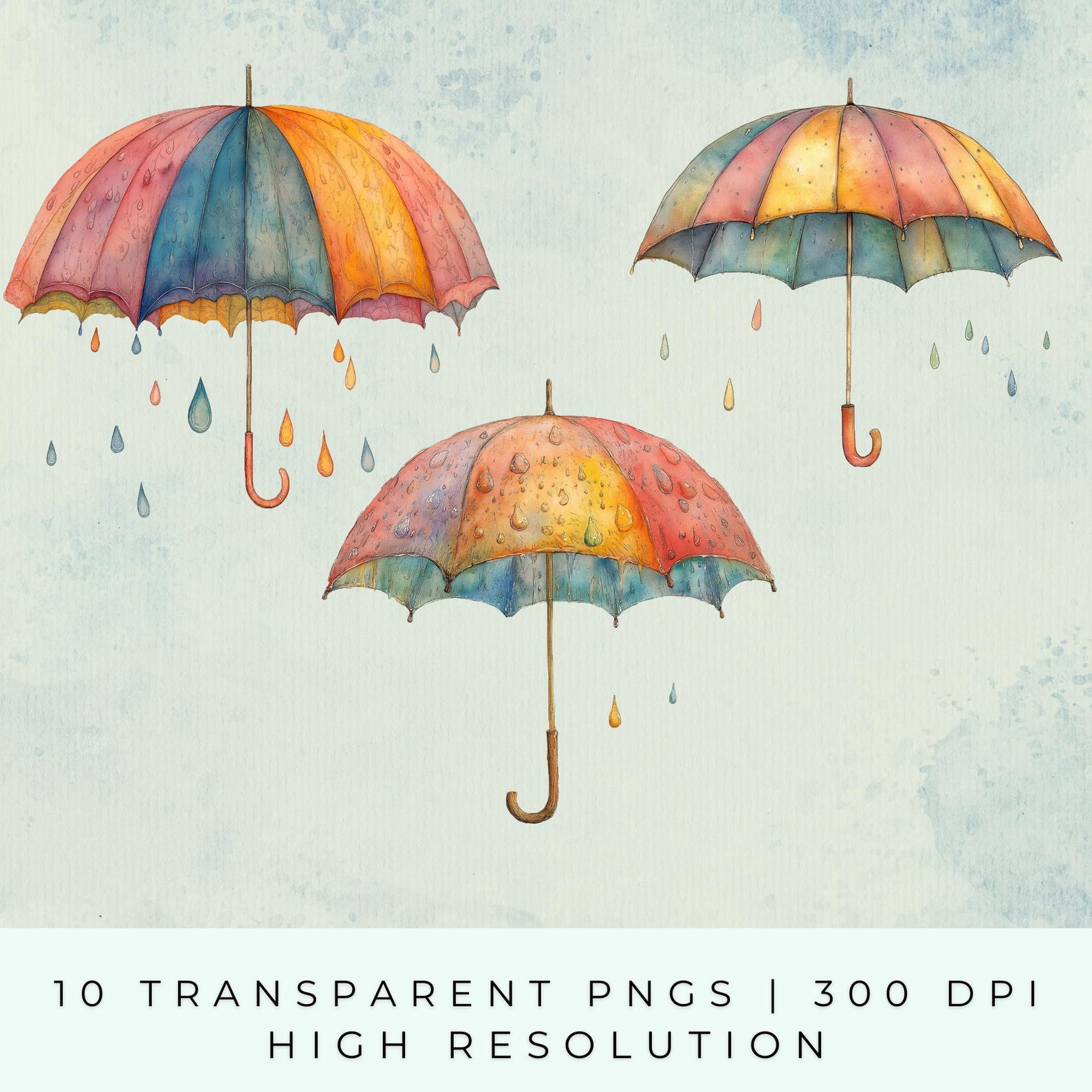Pastel Rainy Day Clipart, Unique Rain PNG, Rainfall Png, Rainboots ...