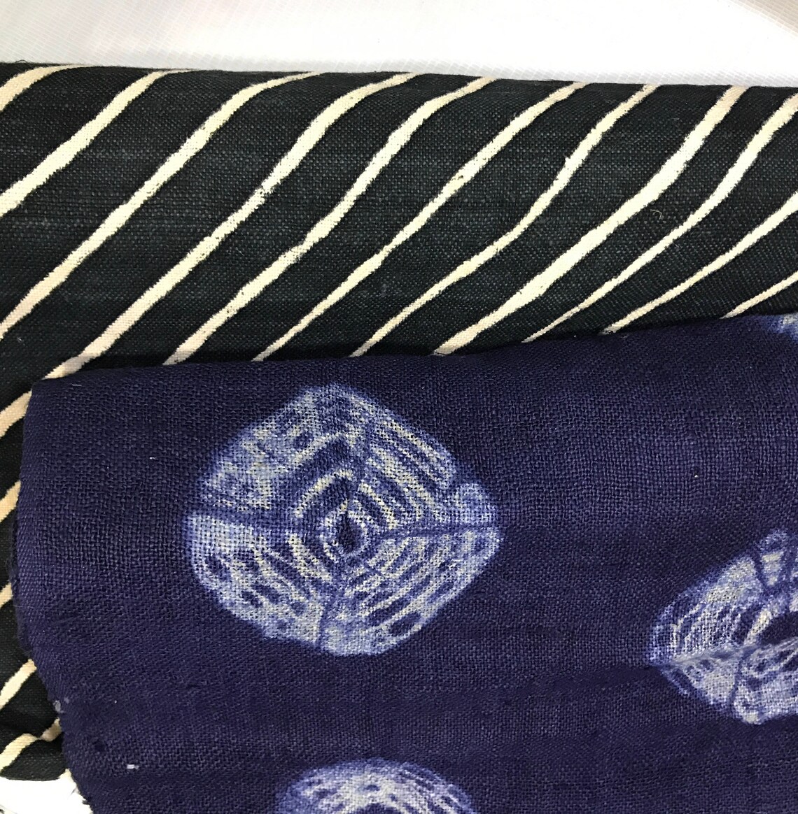 Hmong Tie Dye Hemp Fabric - Etsy