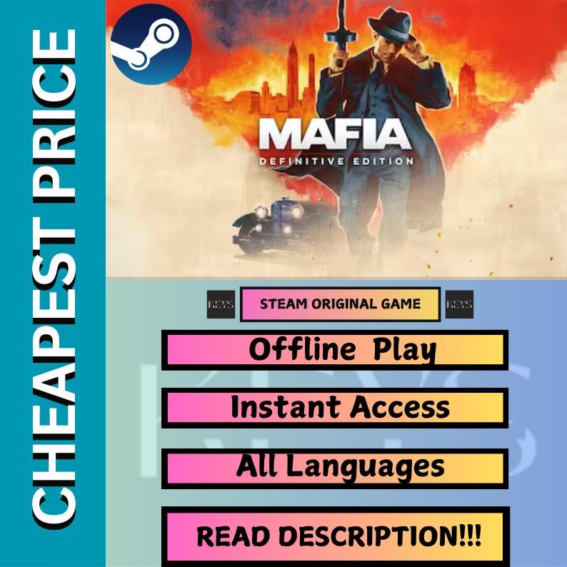 Mafia Trilogy I, II, III Definitive Edition Not a Key Instant Delivery ...