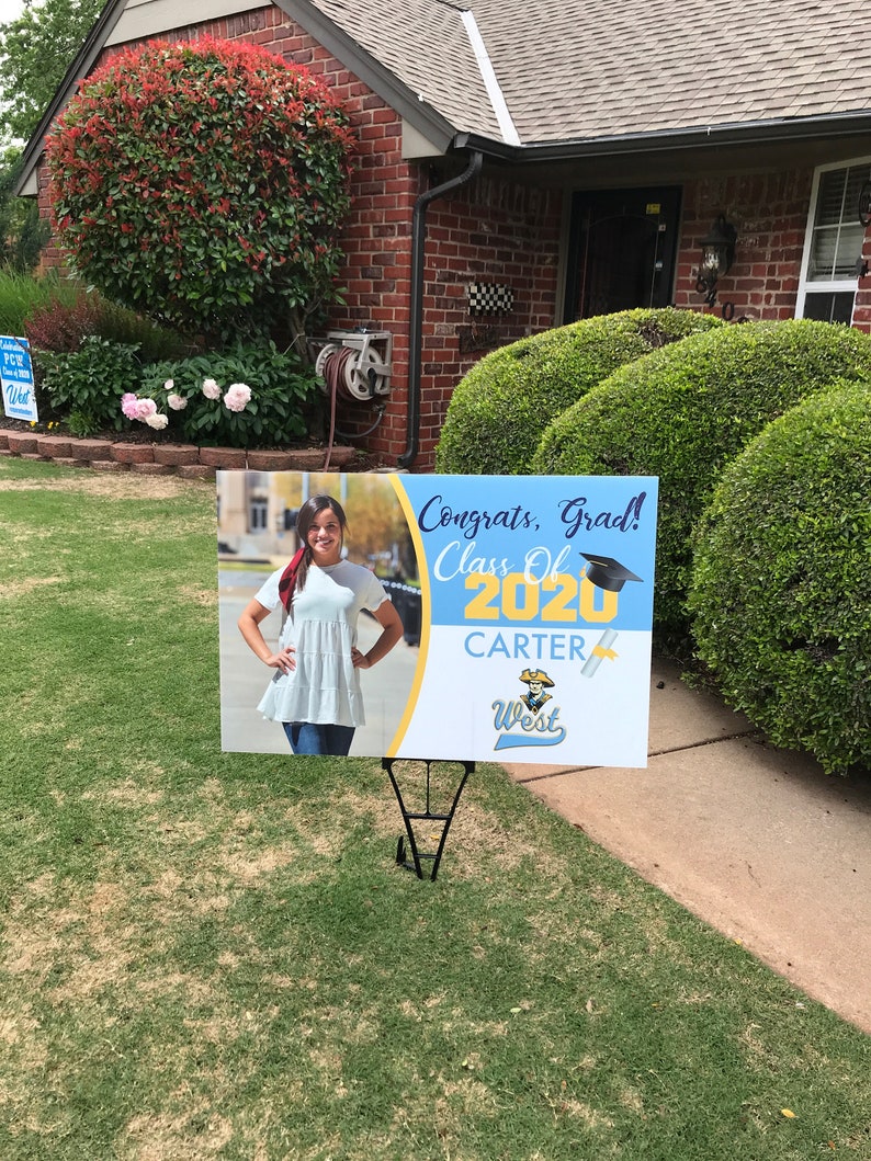 Senior Graduation YARD SIGN High School or College Graduation - Etsy