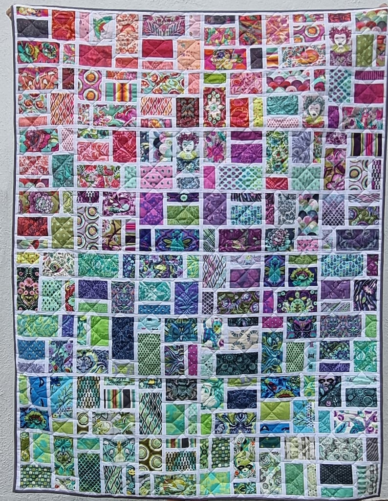 Window Frame Quilt Pattern Digital PDF - Etsy