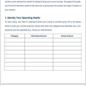 Top 3 Niche Pdfs: Fill-in-the-blank Template for Saving 500 Dollars - Etsy