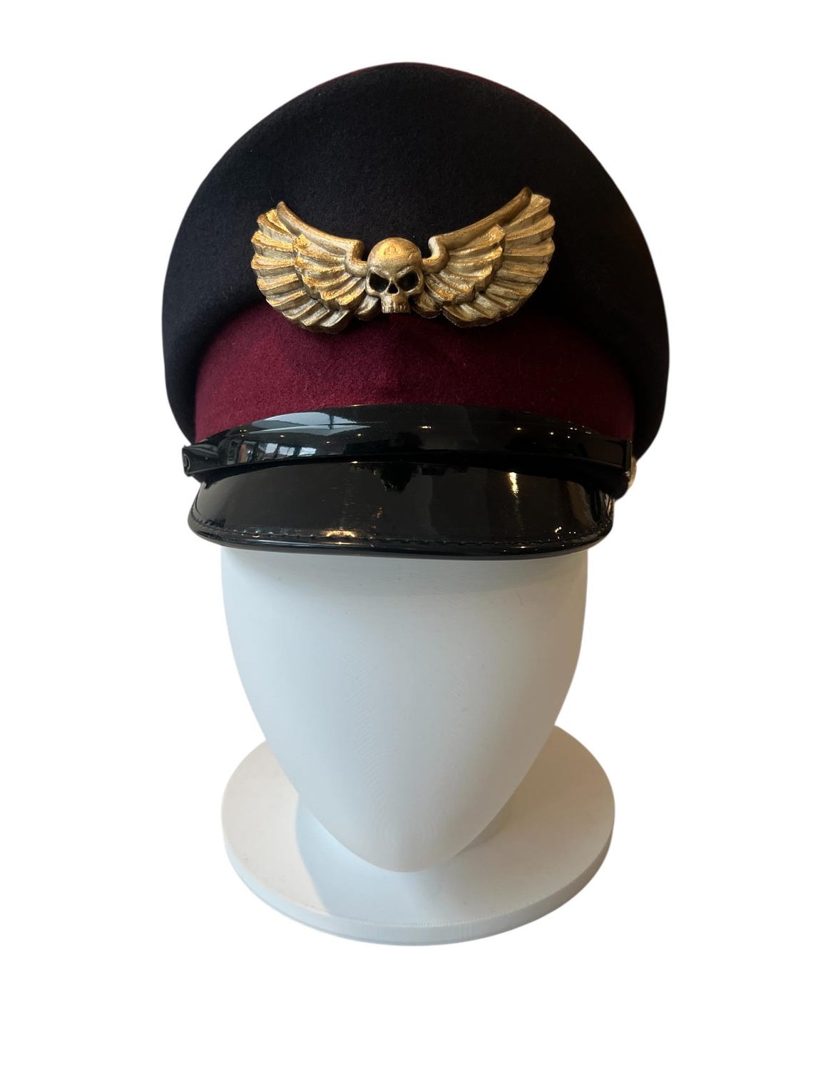 Commissar / Military Hat: Fantasy Cosplay Cap With 3D Printed Badge - Etsy