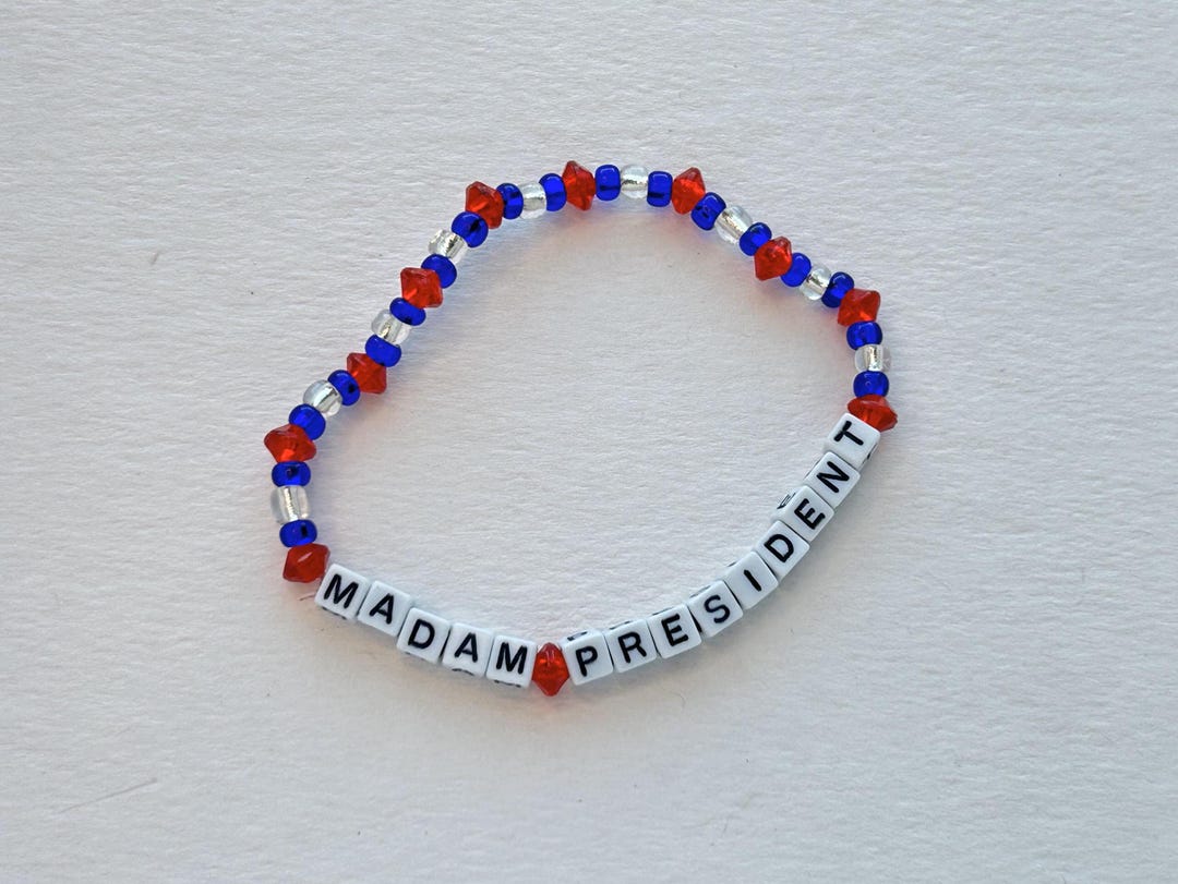 Madam President Bracelet, Election Friendship Bracelet - Etsy