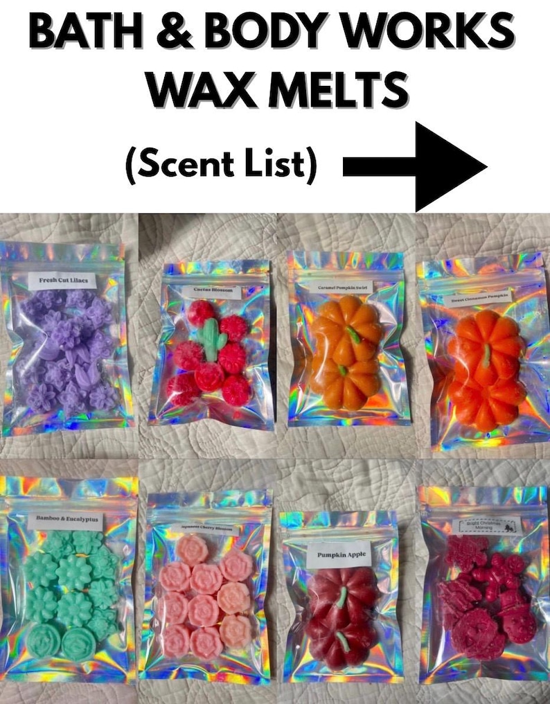 Bath & Body Works Wax Melts - Etsy