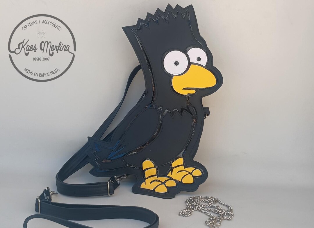 Bart Simpson 'the Raven', Purse, Bag, Backpack, Crossbody - Etsy