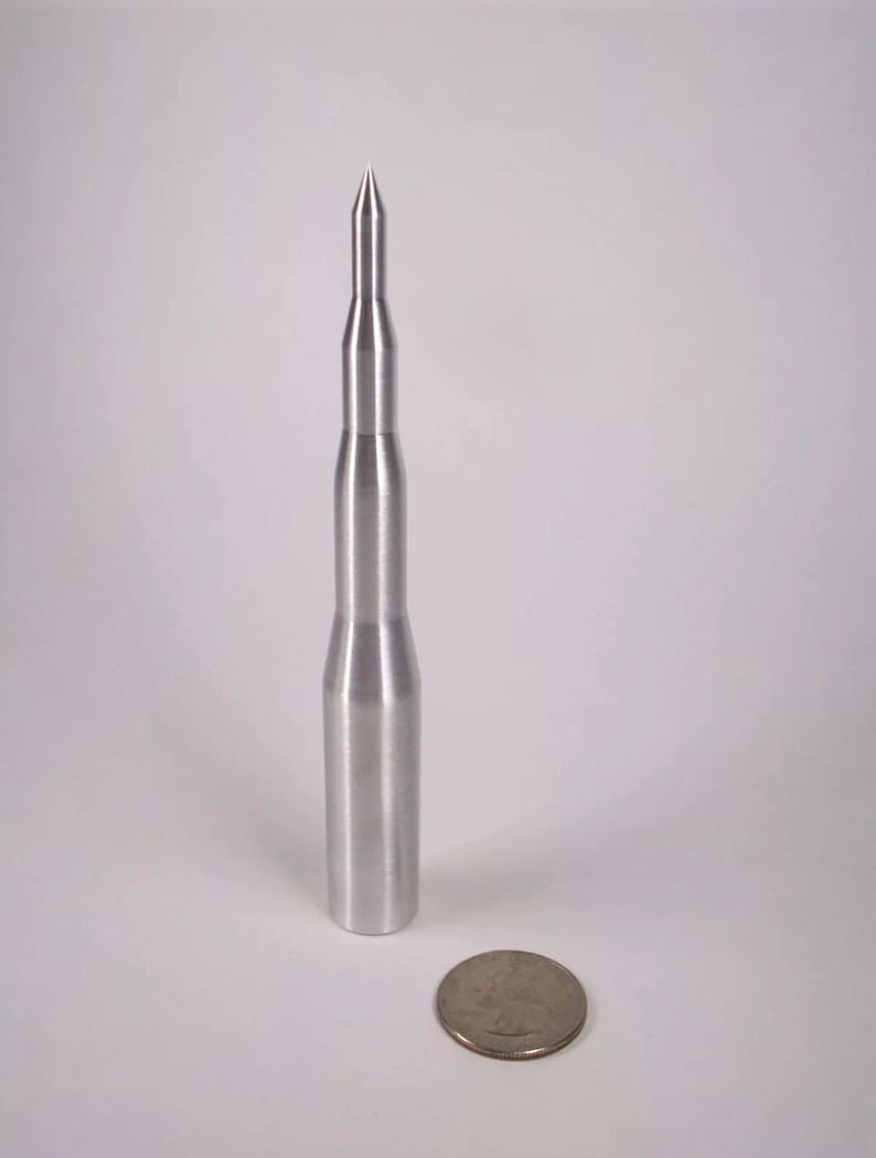CNC Machined Aluminum Miniature Minuteman Missile LGM-30 ICBM Model 1: ...