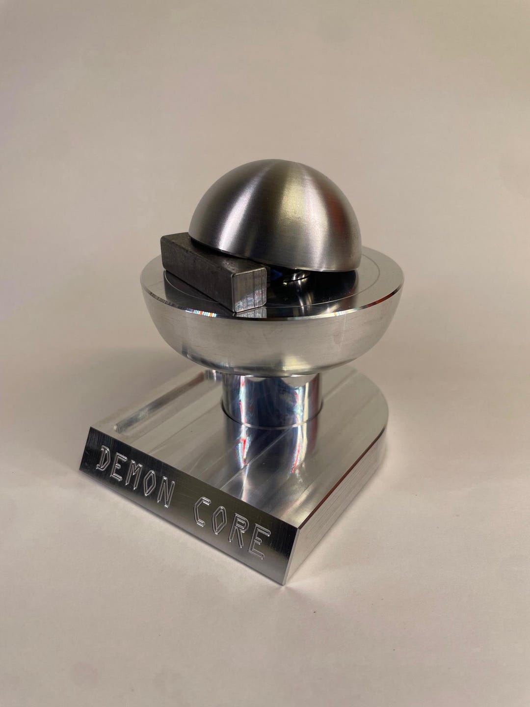 Demon Core - Desktop Nukes CNC Machined Aluminum Radioactive Experiment ...