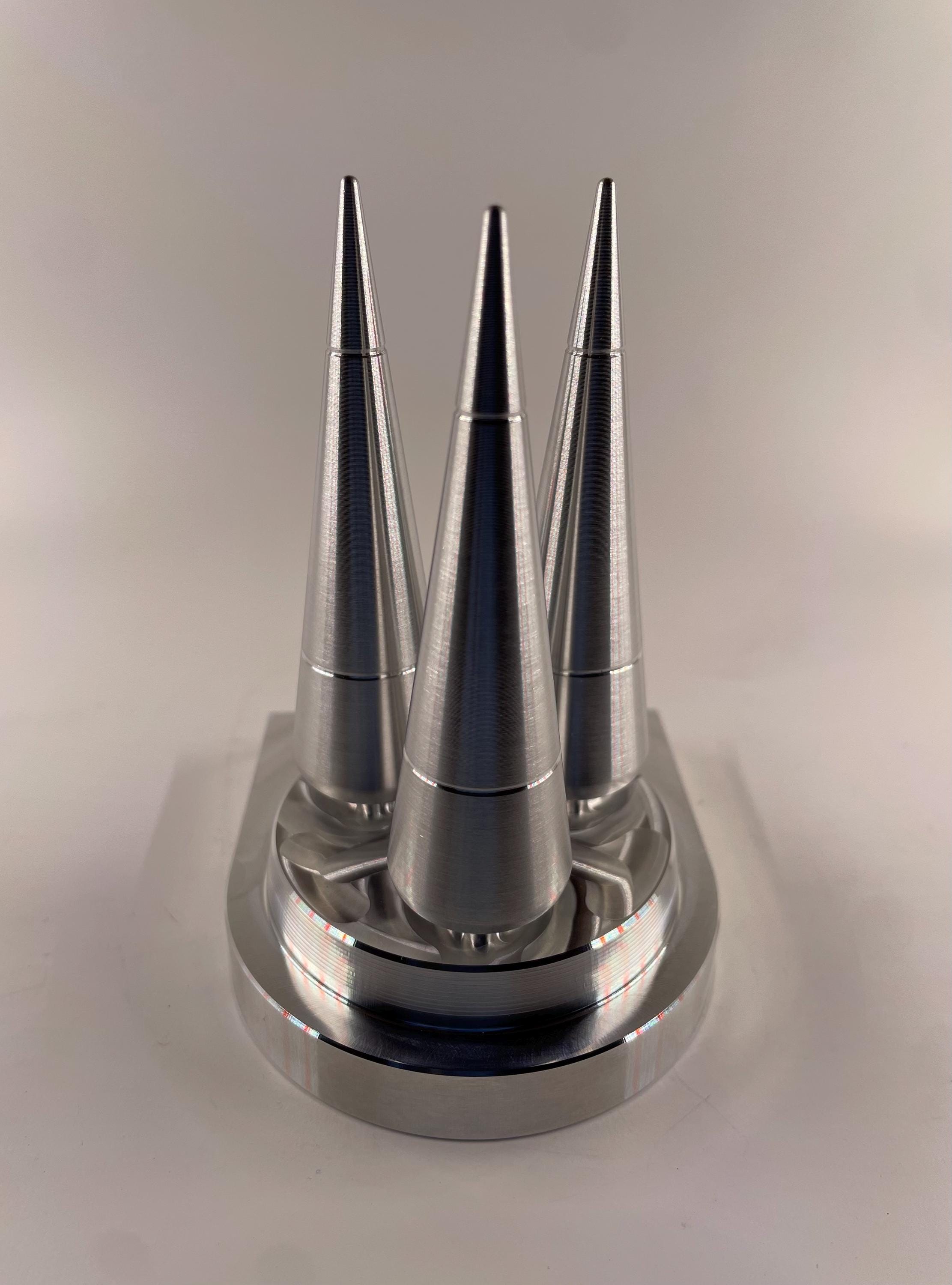 CNC Machined Aluminum Miniature Minuteman Lll Missile Mirv Warhead LGM ...