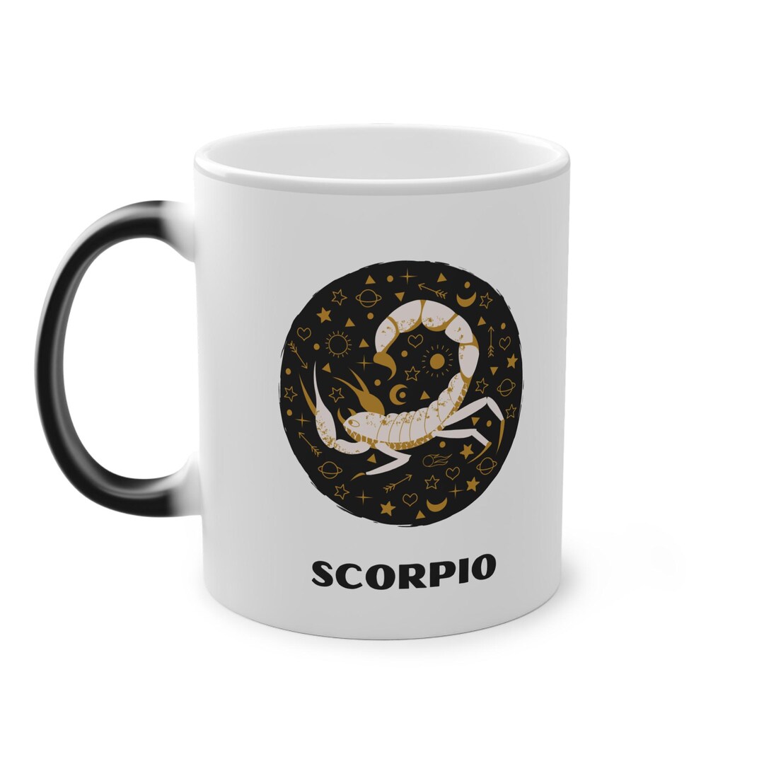 Scorpio Mug Star Sign Mug Zodiac Sign Mug Astrology Mug Birthday Mug ...