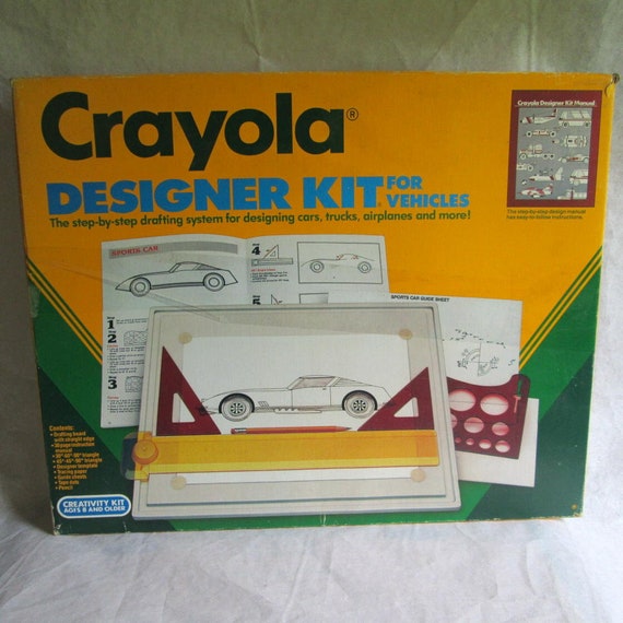 Crayola Designer Kit for Vehicles : r/nostalgia