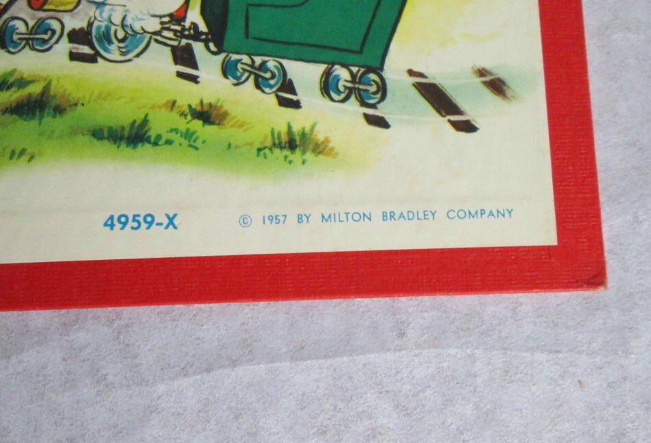 Vintage the Happy Little Train Game 1957 - Etsy