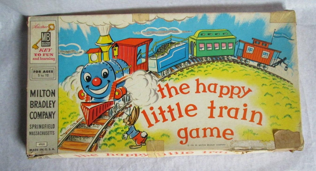 Vintage the Happy Little Train Game 1957 - Etsy