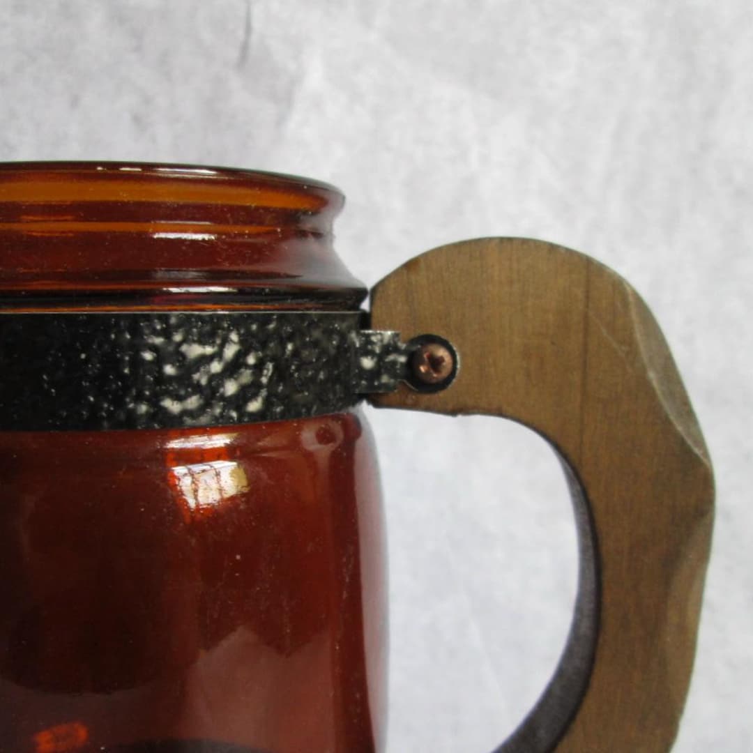 Vintage Siesta Ware Glass Mugs Dark Amber Set of 4 - Etsy