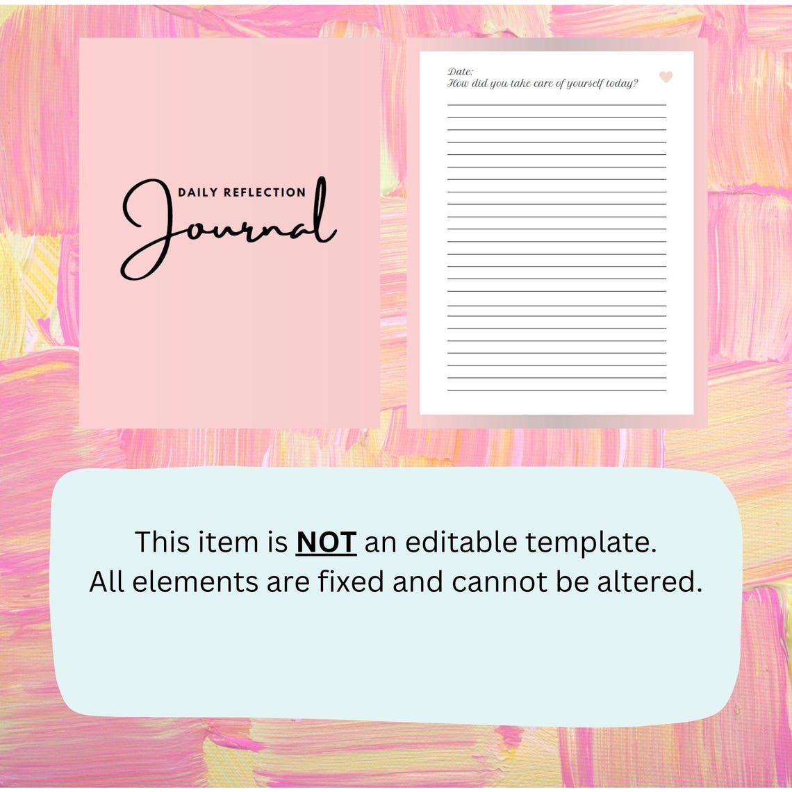 30 Prompt Daily Reflection Journal Printable PDF - Etsy