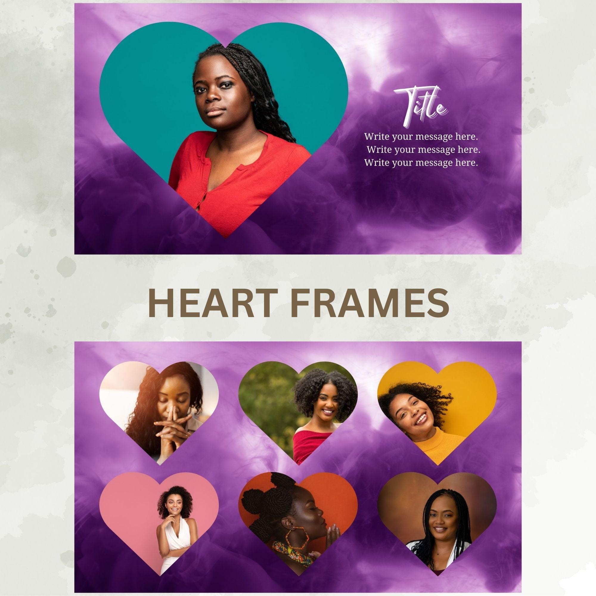 Deep Purple Editable Funeral Slideshow Canva Template With Music ...