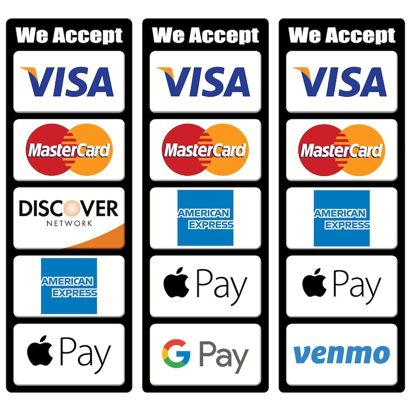 Payments Accepted Sign - Etsy