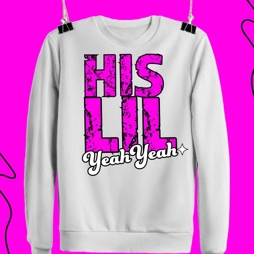 His Lil Yeah Yeah PNG Transparent File, | Pink & Blue Digital Download ...