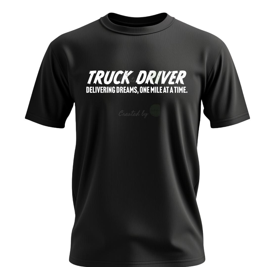 Truck Driver PNG Transparent File | Motivational Blue-collar Quote - Etsy
