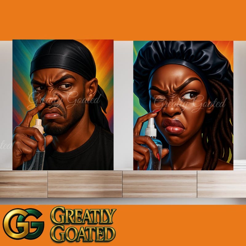 Stank Face Bathroom Art - Etsy