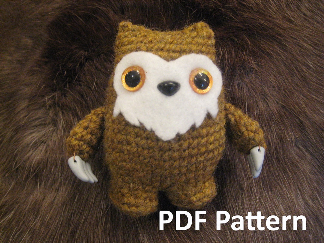 Owl Bear Crochet Amigurumi Pattern - Etsy