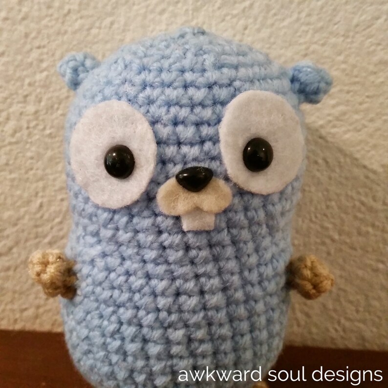 Gopher Amigurumi Crochet Doll Pattern PDF - Etsy
