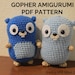 Gopher Amigurumi Crochet Doll Pattern PDF - Etsy