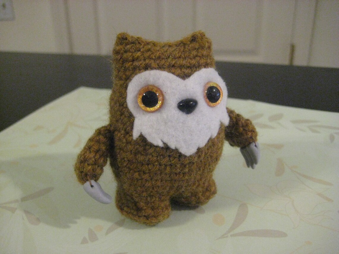 Owl Bear Crochet Amigurumi Pattern - Etsy