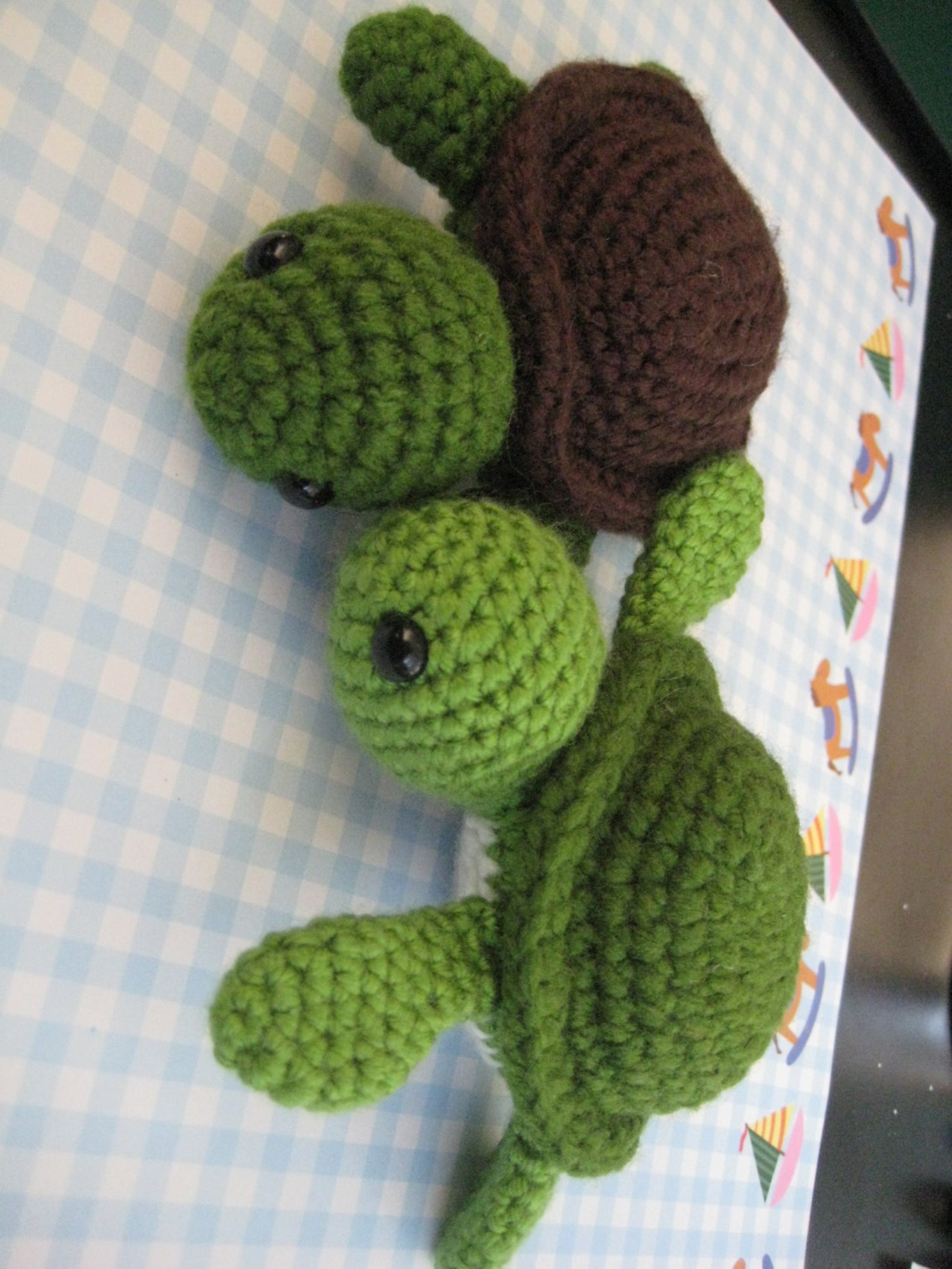 Turt the Turtle Amigurumi Crochet Pattern PDF - Etsy