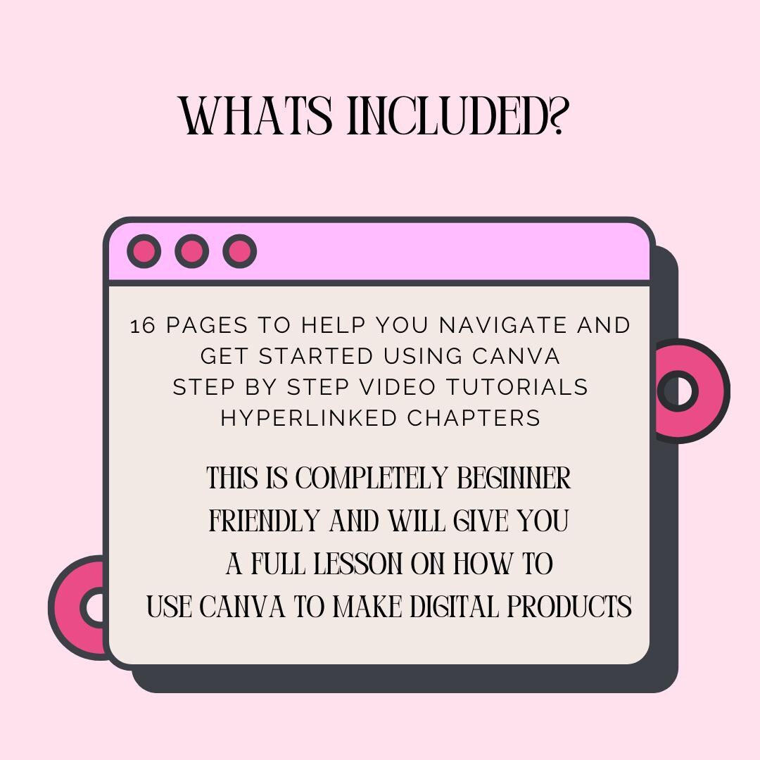 Canva Crash Course, Canva Class, Creating Digital Products, How to Use ... Canva Crash Course, Canva Class, Creating Digital Products, How to Use ...
