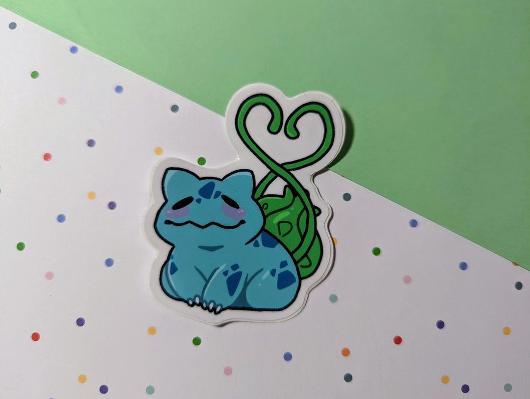 Bulbasaur Sticker - Etsy