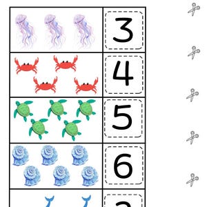 Ocean Theme Cut and Glue Activity for Your Class! Super Easy and Cute ...