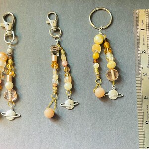 Planet Themed Keychains - Etsy