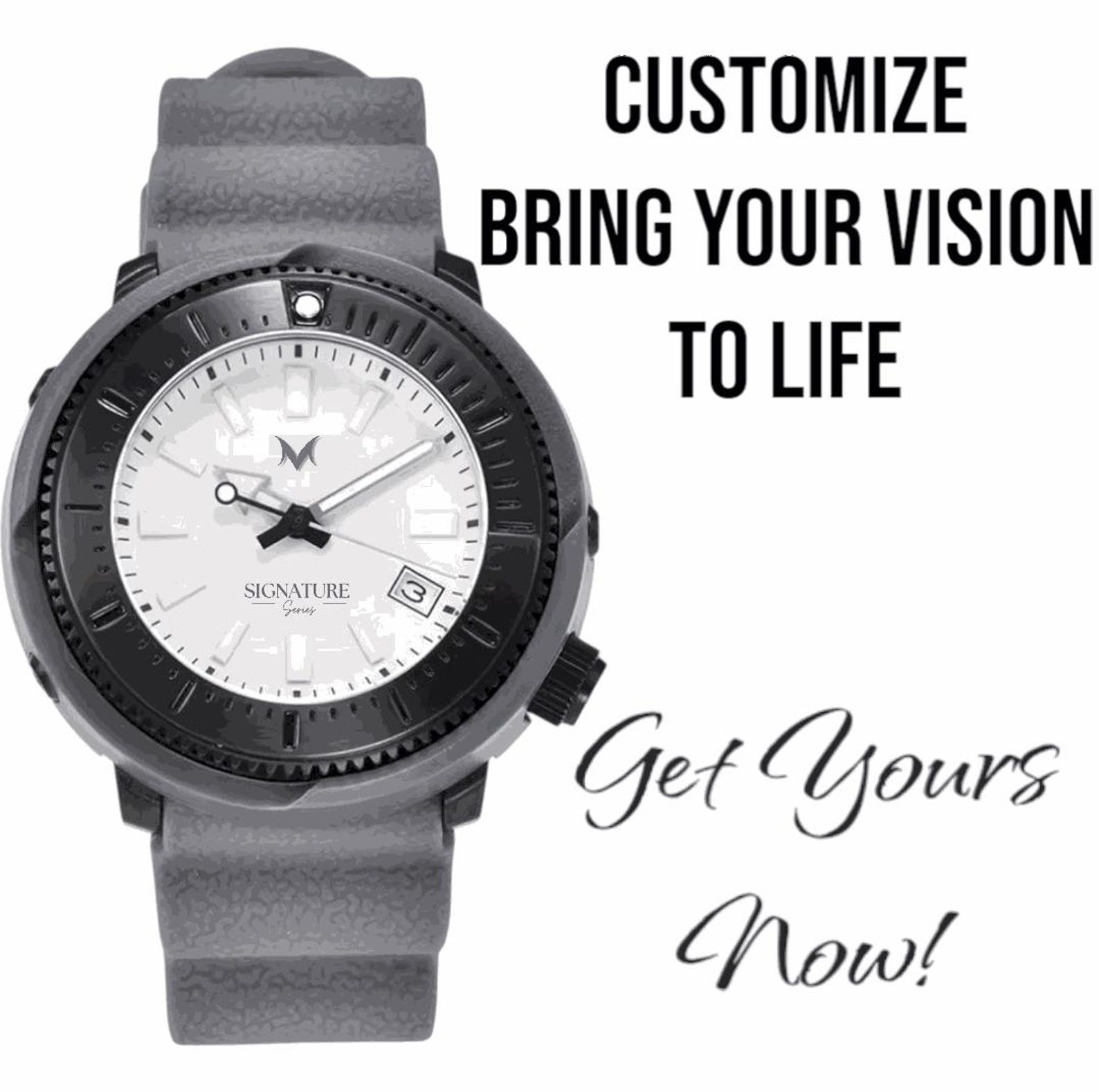 Custom Seiko Mod Tuna Case Diver - Signature Series - Etsy