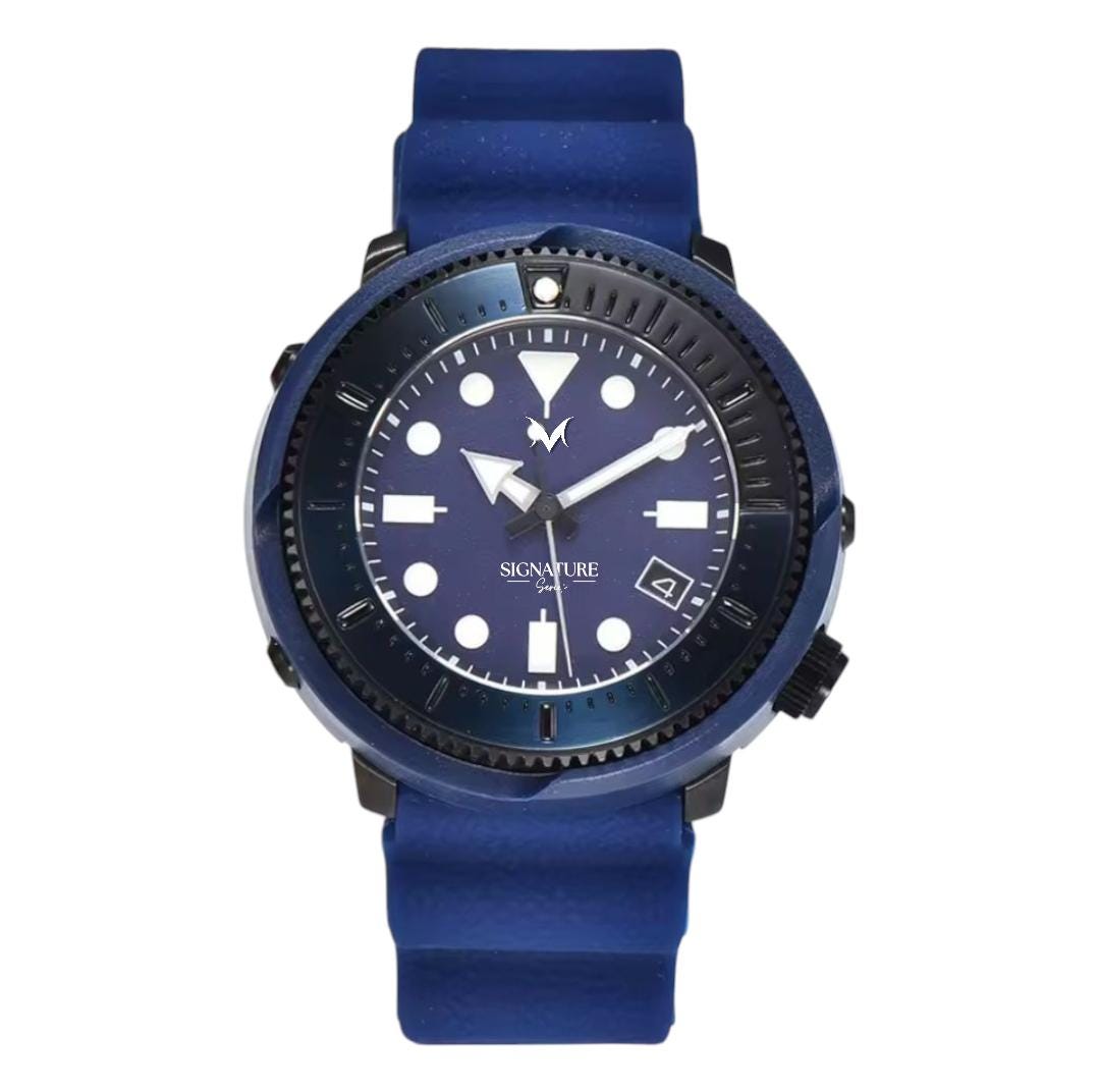 Custom Seiko Mod Tuna Case Diver - Signature Series - Etsy