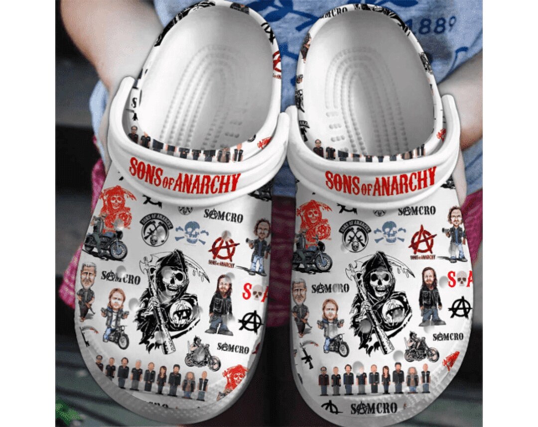 Sons of Anarchy Christmas Clogs, Sons of Anarchy Christmas Crocs, Sons ...