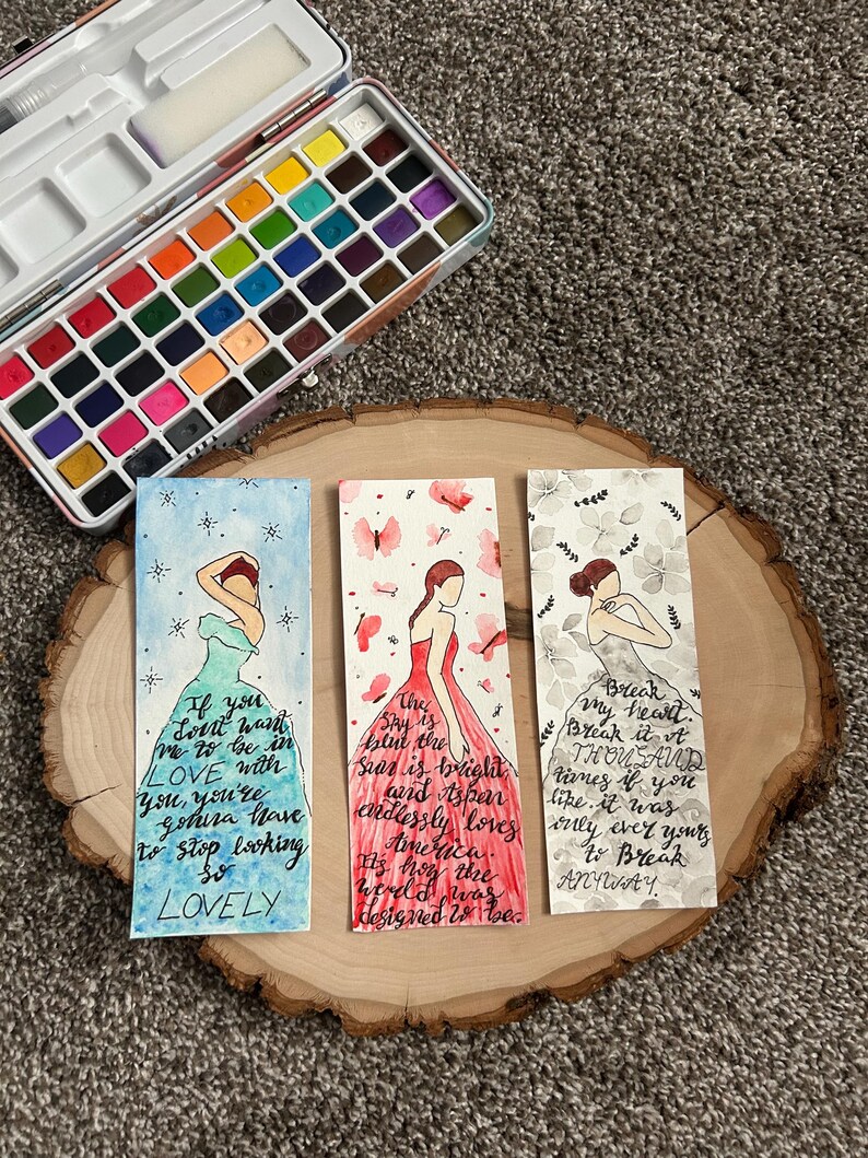The Selection Bookmarks - Etsy