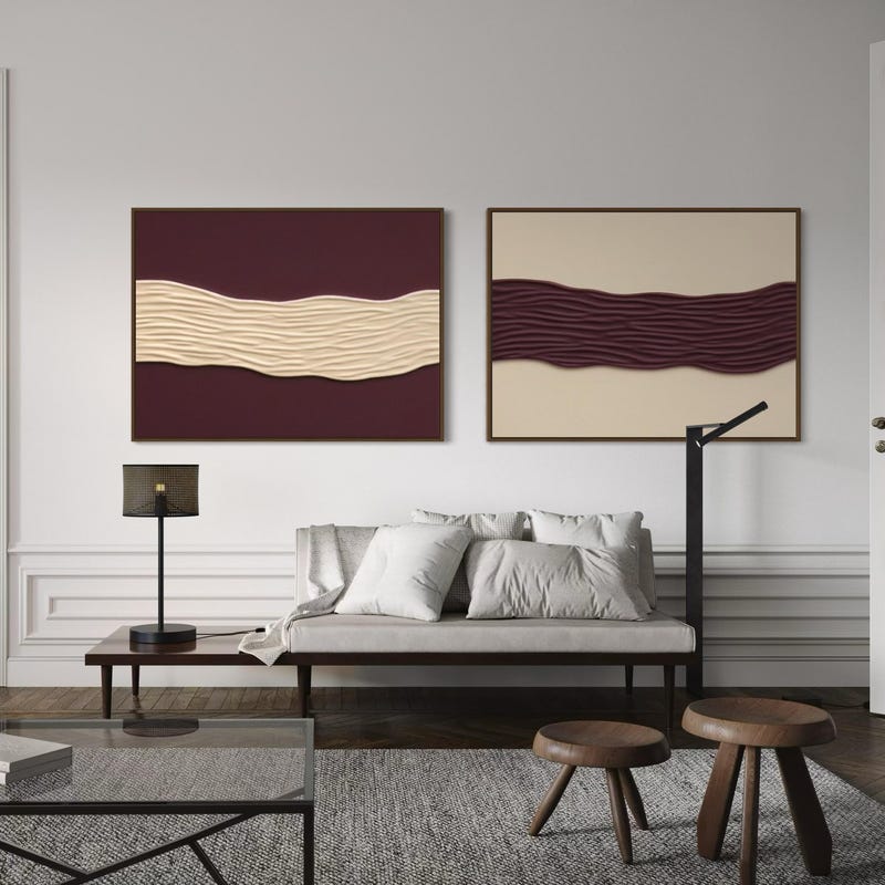Diptych Art - Etsy