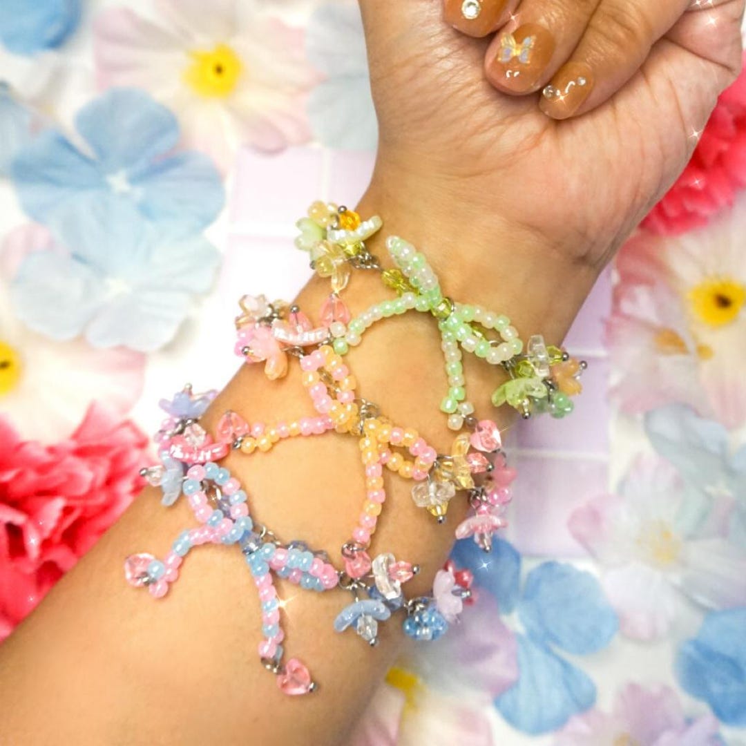 Rosie Ribbon Bracelet - Etsy