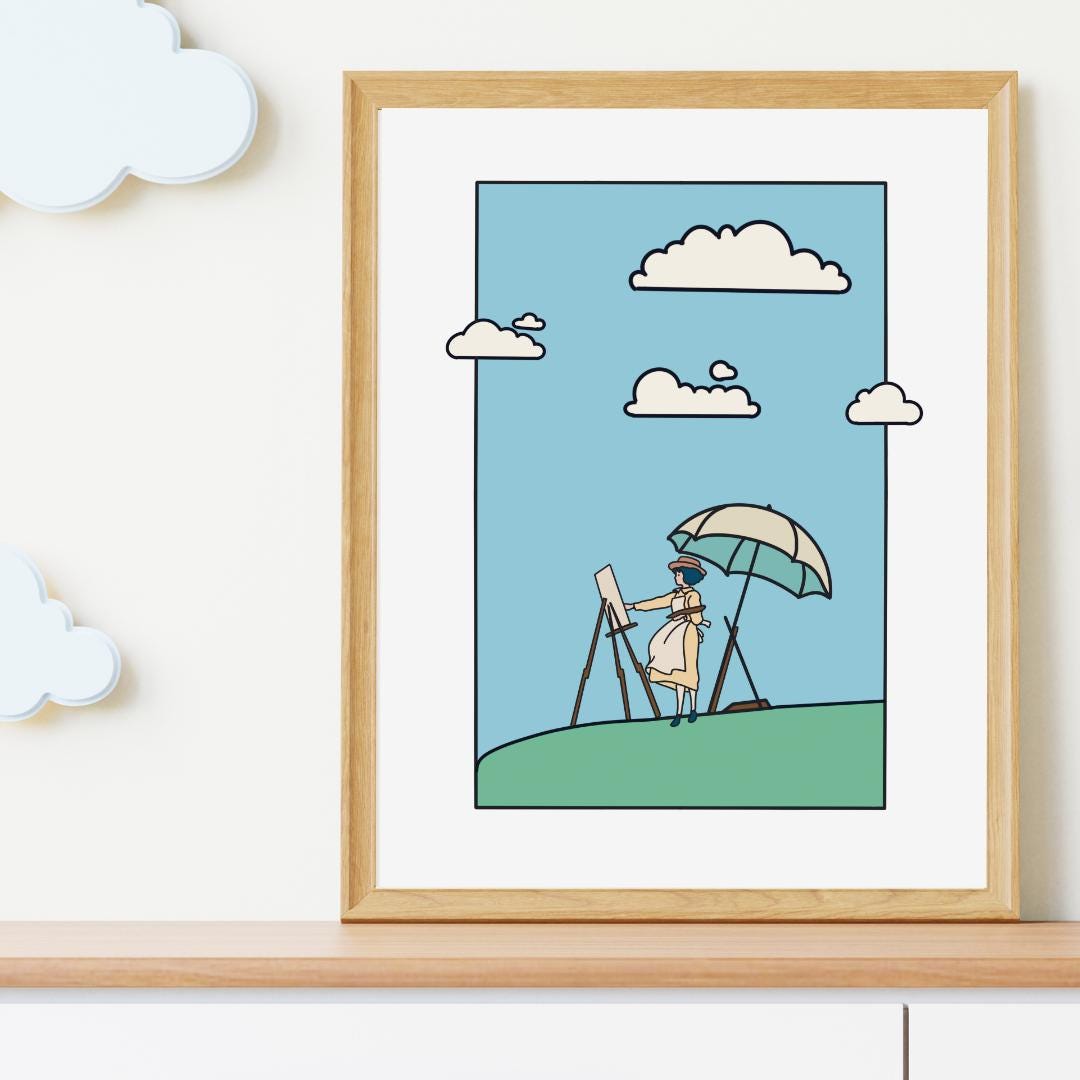 The Wind Rises Art Print, the Wind Rises Wall Art, Ghibli Studio Print ...