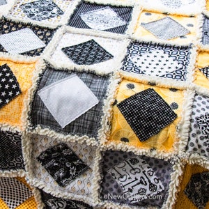 A Beginner's Guide to Rag Quilting Start-to-finish Tutorials 12 ...