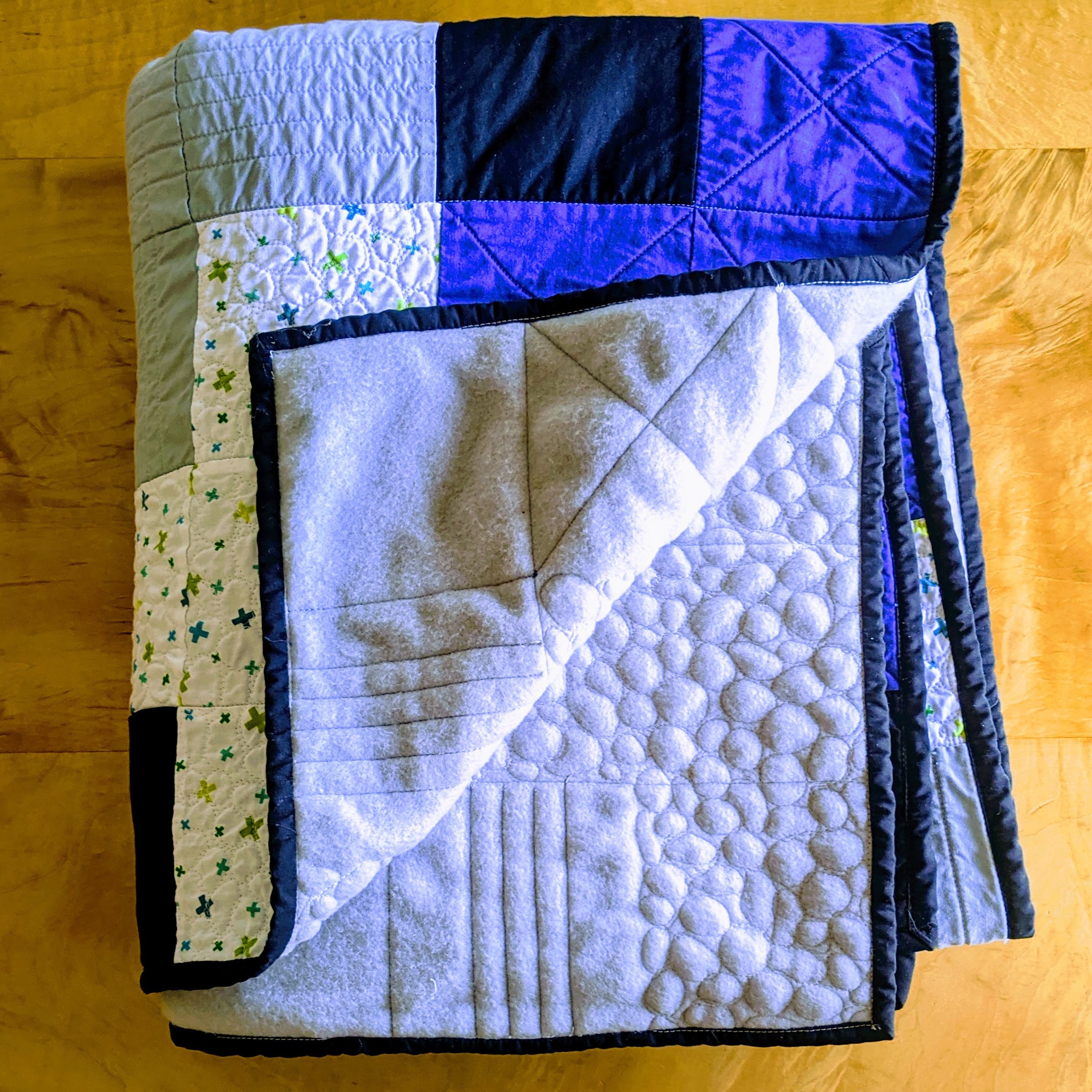 Plus One Modern Lap Quilt Pattern Instant PDF Download Easy Quilt ...