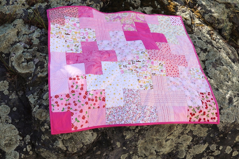 Plus One Modern Baby Quilt Pattern | Instant PDF Download | Easy Quilt ...