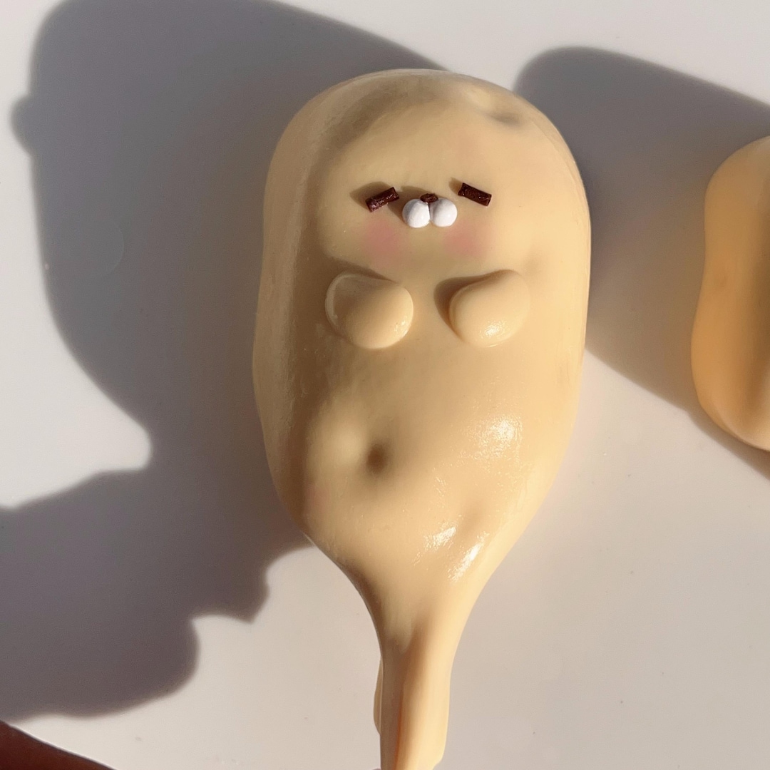 Seal Potato, Handmade Taba Squishy, Toy, Sticky, Stress Relief ...