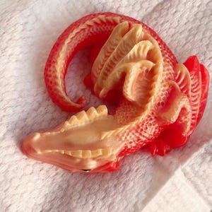Handmade Pearl Dragon Taba Squishy Toy: Soft , Food-grade Silicone ...