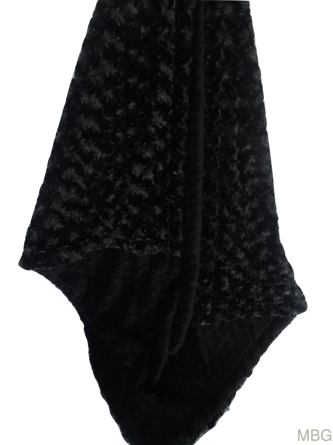 Personalized Black Minky Dot and Rose Swirl Minky Blanket - Etsy