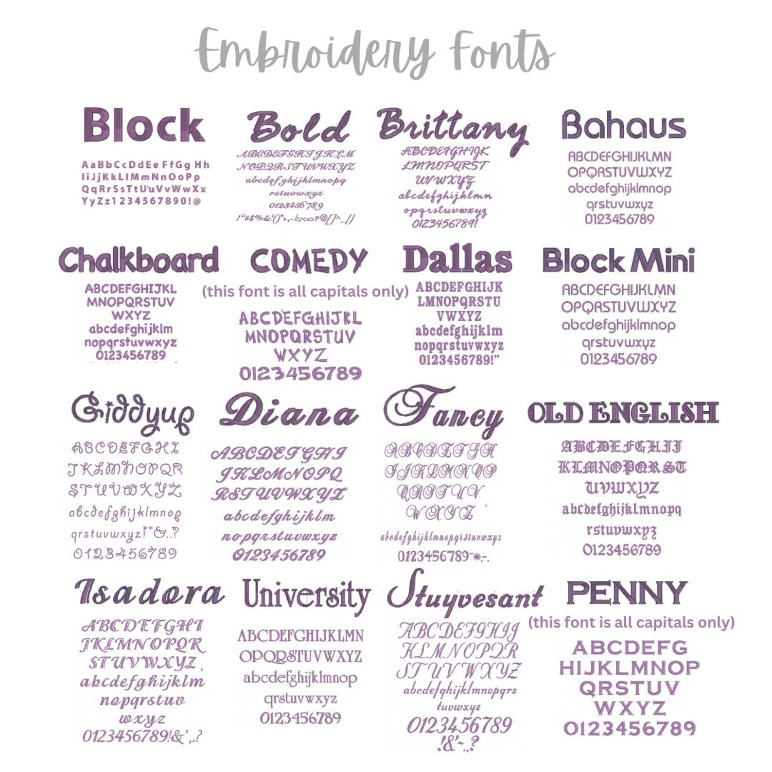 Add an Embroidered Name Custom Order - Etsy