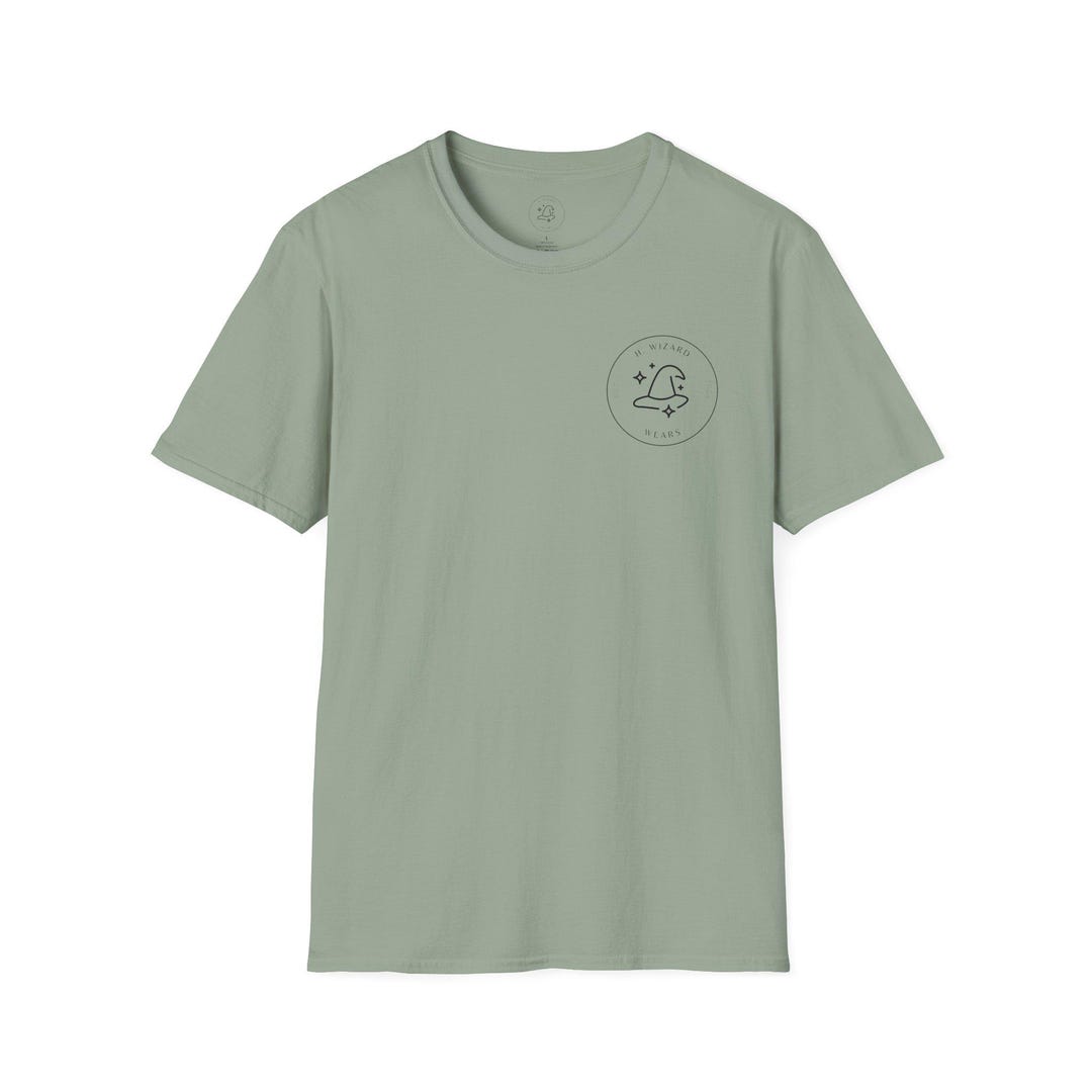 H. Wizard Wears Logo T-shirt Sage Green Unisex - Etsy