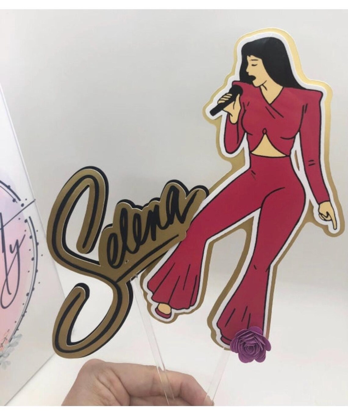 Inspired Selena Cake Topper: Birthday Party Centerpiece - Etsy